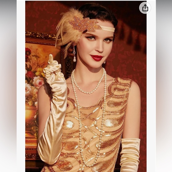 Babeyond | Jewelry | Nwt 92s Flapper Accessories Costume Set | Poshmark